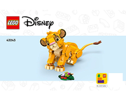 LEGO Instructions - 43243-1 Simba the Lion King Cub | Rebrickable ...