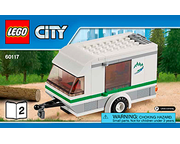 LEGO Instructions - 60117-1 Van & Caravan | Rebrickable - Build with LEGO