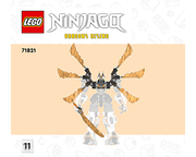 LEGO Instructions - 71821-1 Cole’s Titan Dragon Mech | Rebrickable ...