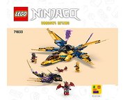 LEGO Set 71833-1 Ras and Arin's Super Storm Jet (2025 Ninjago ...