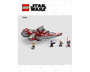 LEGO Instructions - 75362-1 Ahsoka Tano's T-6 Jedi Shuttle ...