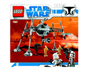 LEGO Instructions - 7681-1 Separatist Spider Droid | Rebrickable ...