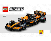 LEGO Instructions - 77251-1 McLaren F1 Team MCL38 Race Car ...