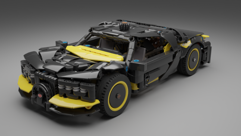 LEGO MOC-152153 Bugatti Chiron - 42151 Alternate by C3technic ...