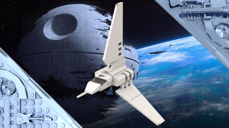 LEGO MOC-181403 Midi-Scale Imperial Shuttle Tydirium by raguidel ...