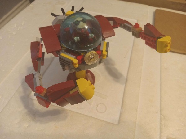 LEGO MOC-155838 31130 Alt - Eggman Big Arm Combat MOC - Sonic 3 ...