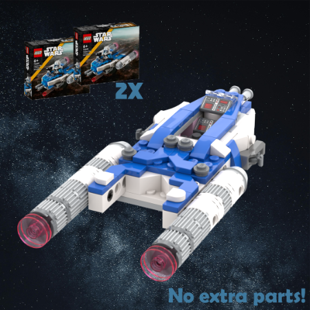 LEGO MOC Bigger Captain Rex microfighter by LucSoleBricks | Rebrickable ...