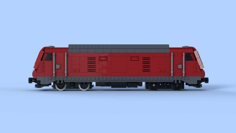 LEGO MOC-178312 DB BR 245 / Bombardier Traxx 2 by C0NN3RY | Rebrickable ...