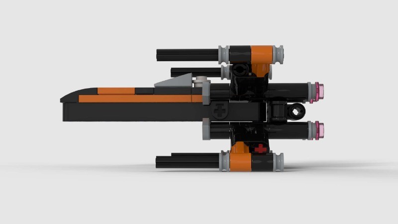 LEGO MOC TECHNIC T70 X WING STARFIGHTER by pins_n_liftarms ...