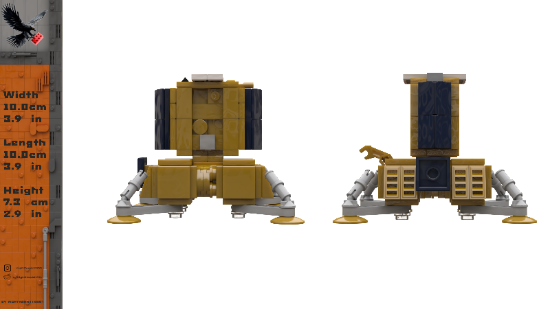 LEGO MOC Luna 25 (minifig scale) by NightHawk11991 | Rebrickable ...