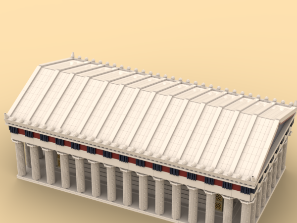 LEGO MOC The majestic Parthenon by Old-Brick | Rebrickable - Build with ...