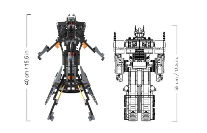 LEGO MOC 42173 Transformers Lamborghini Aventador Decepticon Lockdown ...