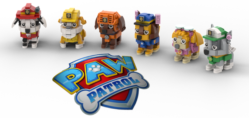 LEGO MOC-163678 Chase (Paw Patrol) by abracada_brick | Rebrickable ...