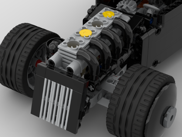 LEGO MOC Hot rod by ahsas5726 | Rebrickable - Build with LEGO