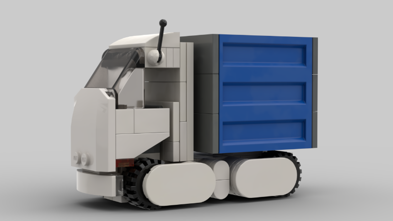 LEGO MOC Exa Robotics Mini Truck by Futurism_Lego | Rebrickable - Build ...