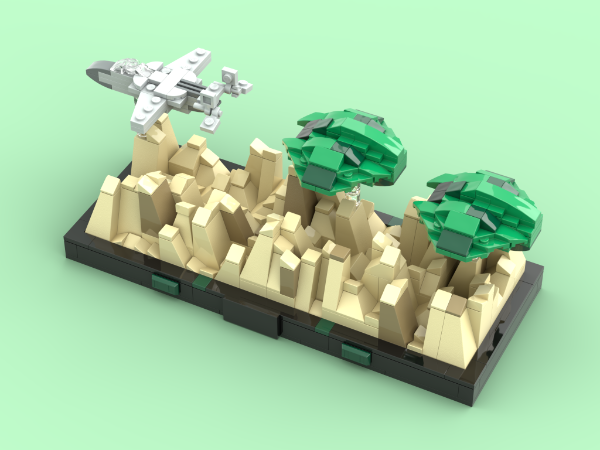 LEGO MOC Independence Day - Dog Fight by Brick.baum | Rebrickable ...