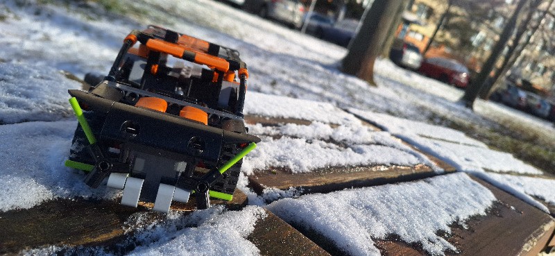 LEGO MOC 42166 Rallye Car 2.0 by Løøse | Rebrickable - Build with LEGO