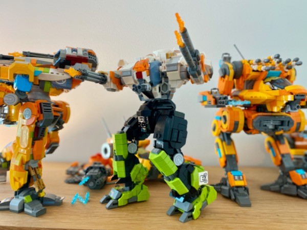 LEGO MOC Rifleman RFL-6D Battlemech by canuck33 | Rebrickable - Build ...