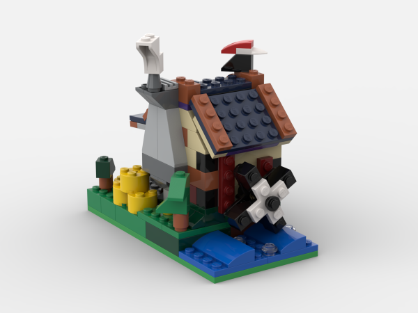 LEGO MOC-169659 10696 Watermill by BrickBash | Rebrickable - Build with ...