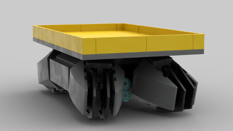 LEGO MOC Small Compact Cargo Transport by Futurism_Lego | Rebrickable ...