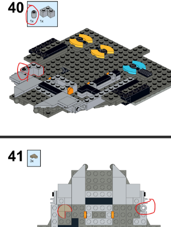 LEGO MOC 1:250 scale Krait mk II NANO by TheRealBeef1213 | Rebrickable ...