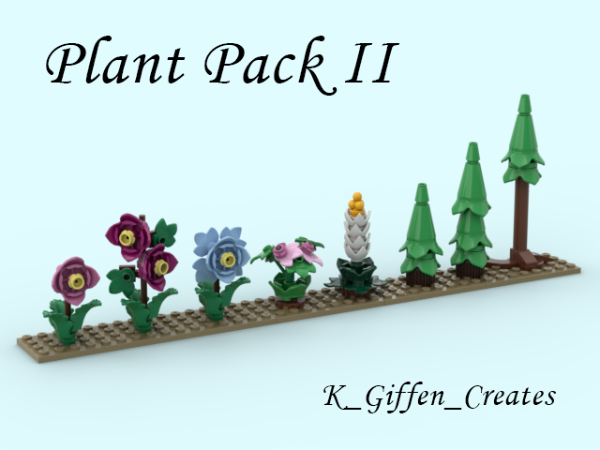 LEGO MOC Botanical Bundle I by K_Giffen_Creates | Rebrickable - Build ...