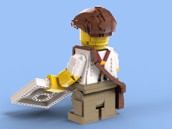 LEGO MOC Newspaper Kid 6:1 by SylvainLS | Rebrickable - Build with LEGO