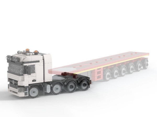 LEGO MOC Actros Titan SLT 4165 by williweb | Rebrickable - Build with LEGO