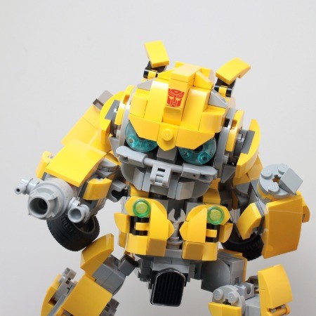 LEGO MOC BUMBLEBEE M1-TRANSFORMERS by choi_dambaek | Rebrickable ...
