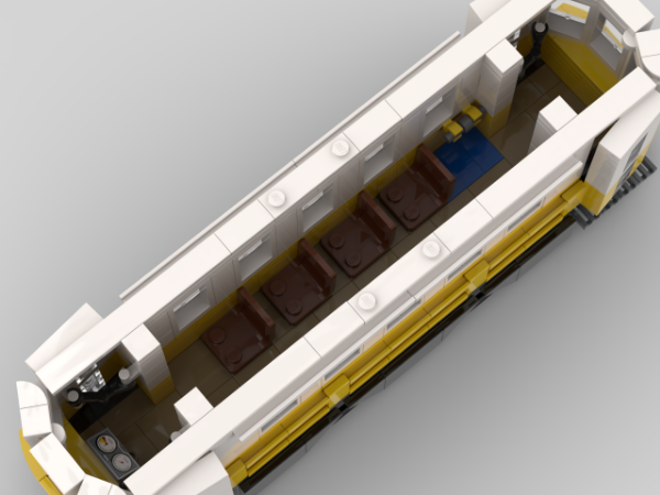 LEGO MOC Lisbon style Tram by Spotted Bricks | Rebrickable - Build with ...