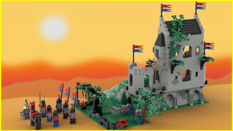 LEGO MOC Leo's King Mountain Fortress Annex by FrankCoupal ...