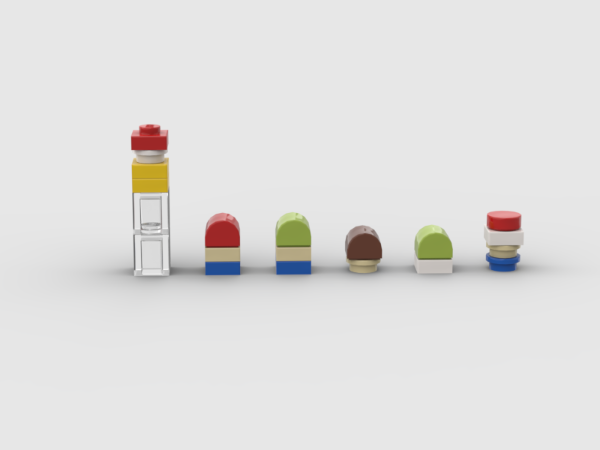 LEGO MOC Micro Mario W1-L1 by Jimybricks | Rebrickable - Build with LEGO