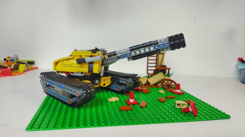 LEGO MOC Heavy Tank by Dodus builders | Rebrickable - Build with LEGO