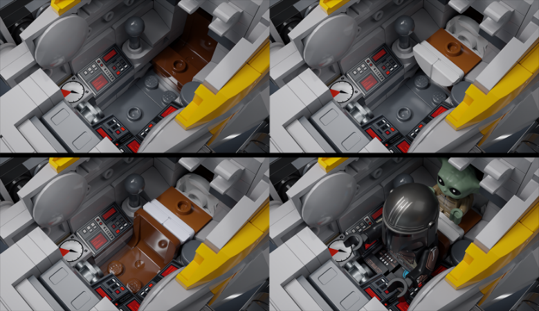 LEGO MOC-207735 Chibi Razor Crest by Darth_Kotiy | Rebrickable - Build ...