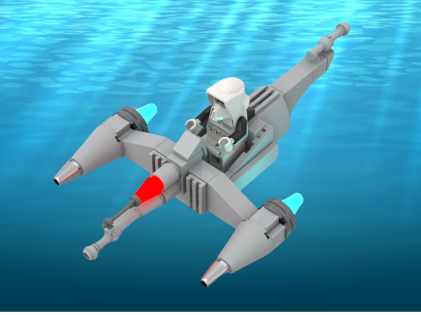 LEGO MOC Imperial Mini-Sub by 𝒯𝐻𝐹 𝒮𝓉𝓊𝒹𝒾𝑜™ | Rebrickable - Build with LEGO