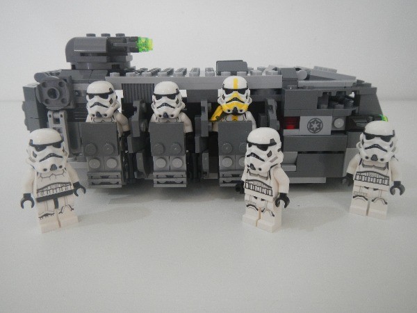 LEGO MOC Imperial Troop Transport by hglegobr1 | Rebrickable - Build ...