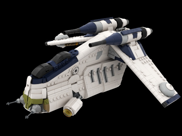 LEGO MOC Republic Gunship by Marius2002 | Rebrickable - Build with LEGO