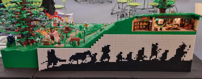 LEGO MOC LOTR - Fellowship of the Ring Mosaic by 03janedoe ...