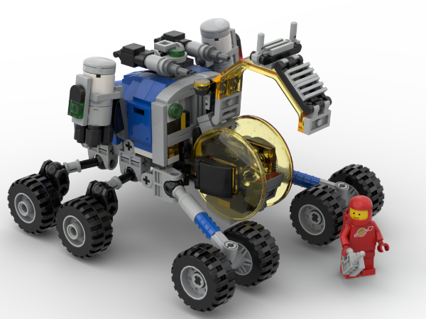 LEGO MOC Scarab SRV Classic Space by JudCrandall | Rebrickable - Build ...