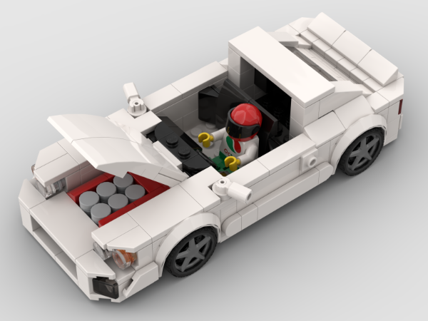 LEGO MOC-203950 Sports Car by DodgeViper | Rebrickable - Build with LEGO