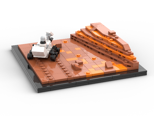 LEGO MOC Nasa MARS2020 PERSEVERANCE by fabfab | Rebrickable - Build ...