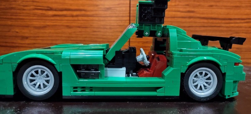 LEGO MOC Benz AMG SLS BS by Arisa | Rebrickable - Build with LEGO