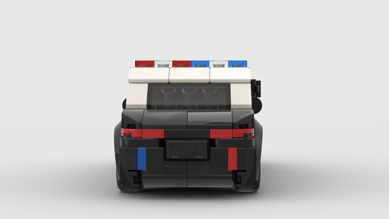 LEGO MOC-182970 Police Patrol Car by 蓝呱呱呱呱 | Rebrickable - Build with LEGO