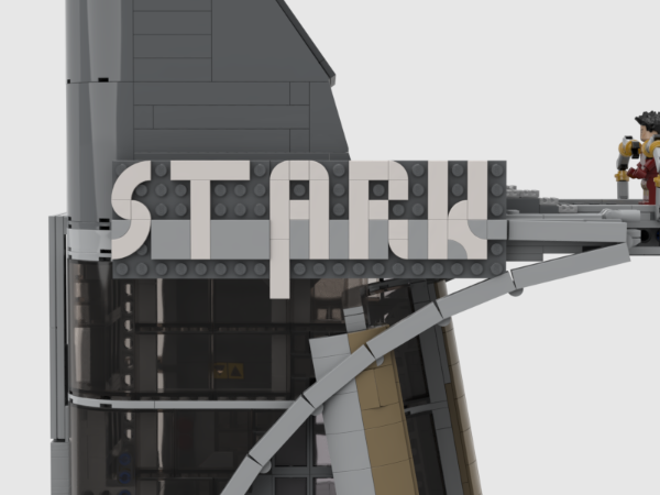 LEGO MOC-172579 Stark Tower by ardakayhanli | Rebrickable - Build with LEGO