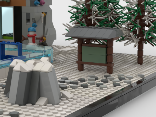 LEGO MOC-185144 Diorama for set 60366-1 - Ski and Climbing Center by S ...