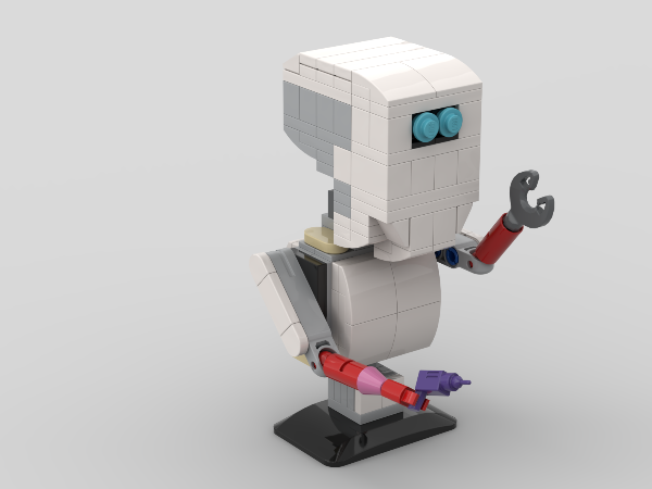 LEGO MOC Burn-E Droid by PedroJ | Rebrickable - Build with LEGO