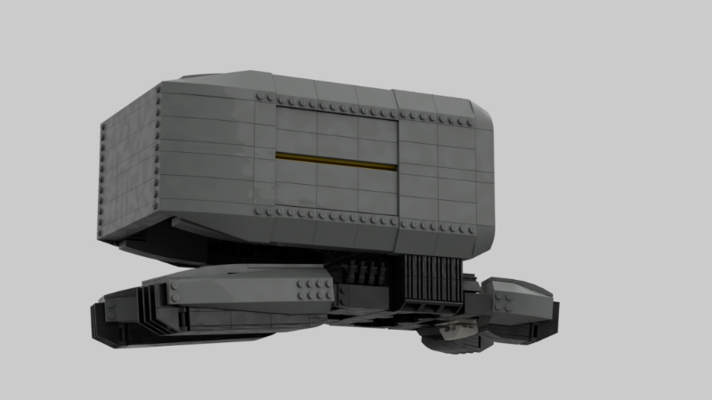 LEGO MOC Nuclear Projectile Vehicle by Futurism_Lego | Rebrickable ...