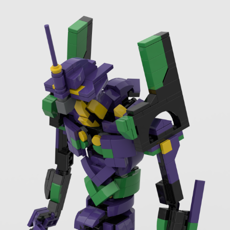 LEGO MOC eva-01 by brick_squirrel | Rebrickable - Build with LEGO