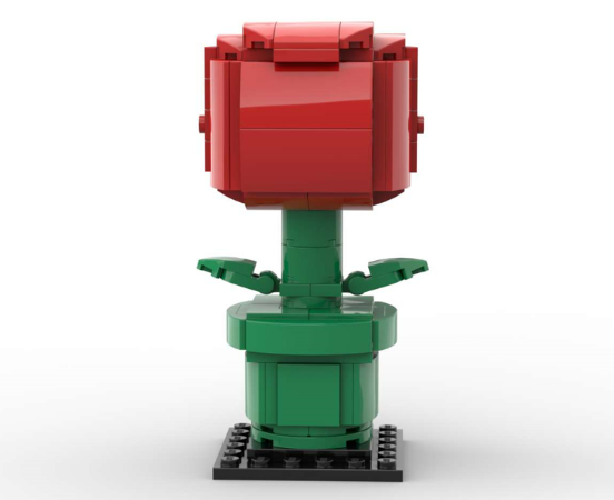 LEGO MOC-192174 Plant Piranha - Super Mario Bross BrickHeadz by LP14 ...