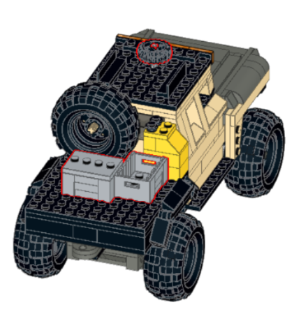 LEGO MOC-166635 Toyota Landcruiser 79 Series by GKMOCs | Rebrickable ...